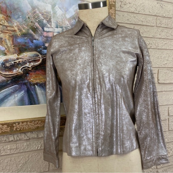 Chico's | Jackets & Coats | Chicos Bandera Leather Jacket | Poshmark